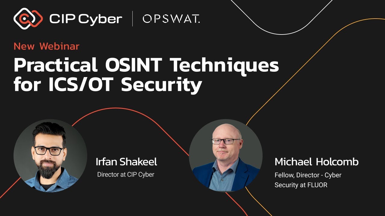 CIP Cyber - Practical OSINT Techniques for ICS/OT Security -CIP Cyber ...