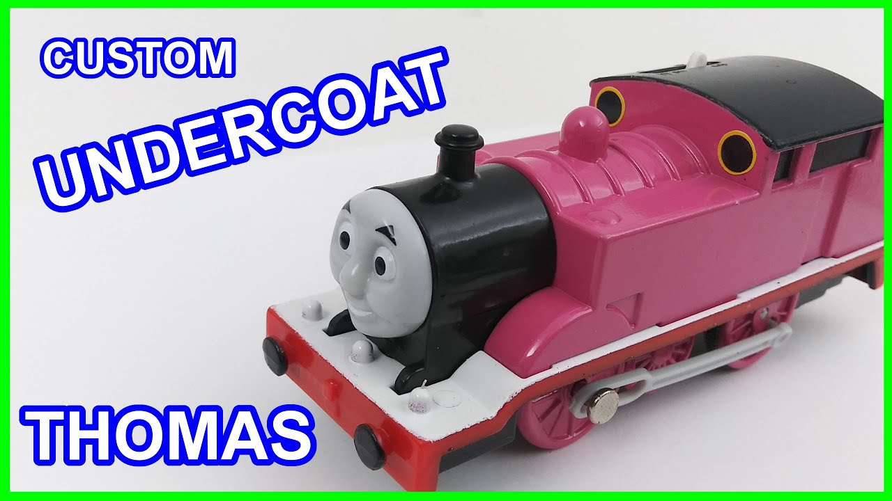 Thomas & friends Trackmaster custom Pink Undercoat Thomas - YouTube
