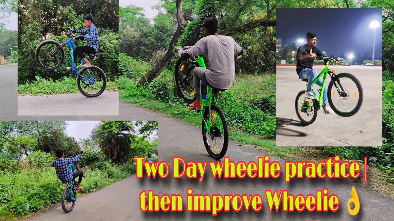 How To wheelie Practice Then Improve wheelie | Urban Terrain Cycle ...