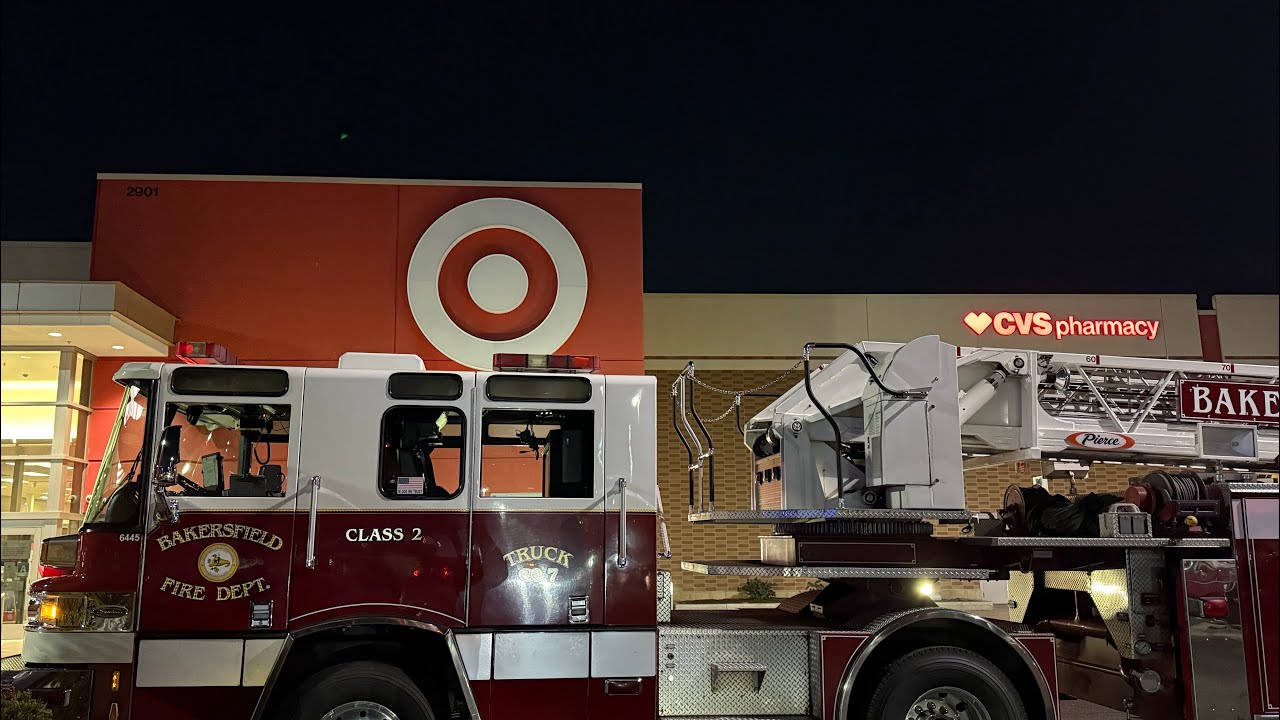 Target Destroyed By Water Damage After Small Fire Activated The Alarm ...
