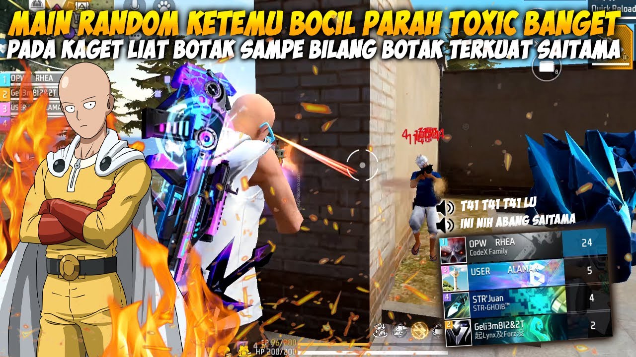 RANDOM MATCH KETEMU BOCIL TOXIC BANGET!! AKHIRNYA DIA KAGET SAMA AIM SI ...