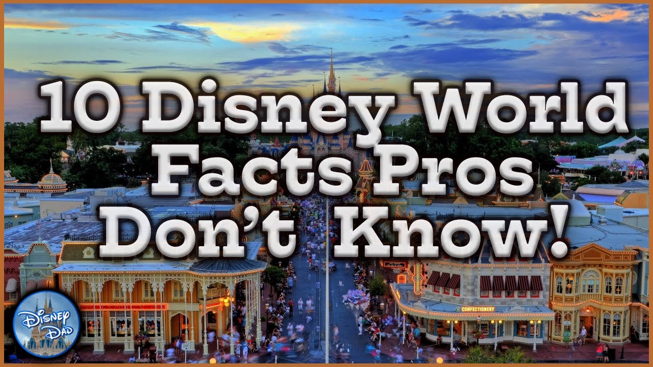10 Mind Blowing Disney World Facts - You Don't Know! - YouTube