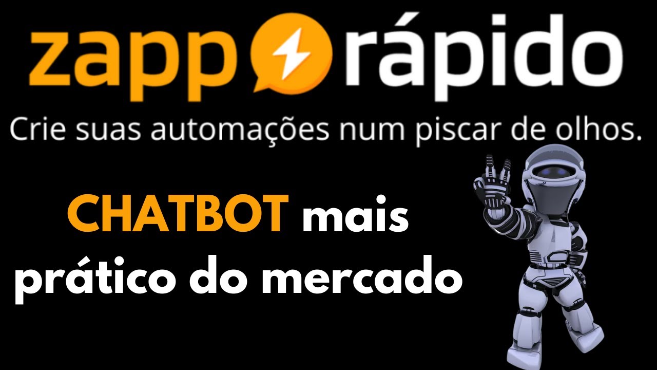 Zapp Rápido o MELHOR CHATBOT - Automatize seu Atendimento - YouTube