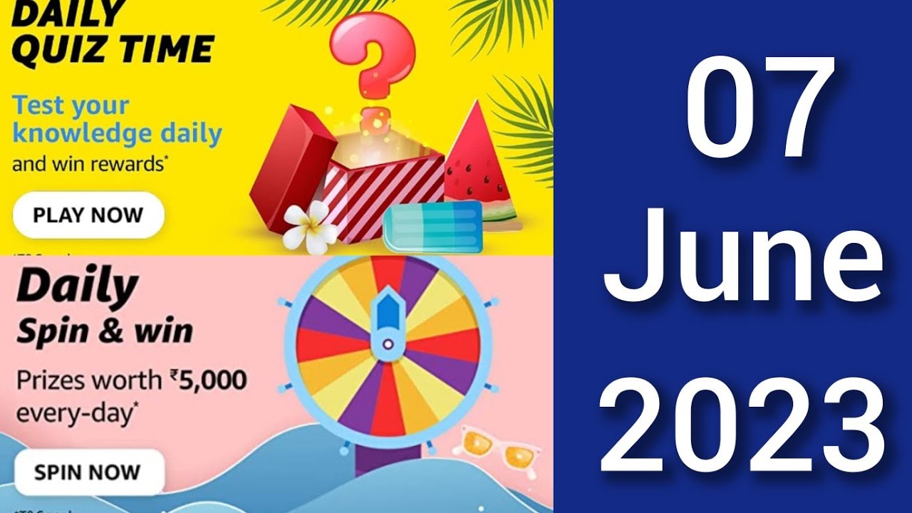 Amazon Quiz Today I Amazon Quiz Answer Today | Amazon Quiz Today - YouTube
