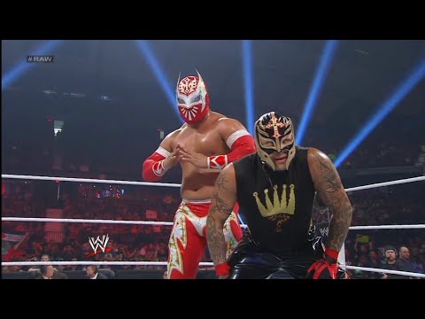Sin Cara 🙏🏻 & Rey Mysterio 🦅 vs. Cody Rhodes & Tensai (Raw 03/9/2012)
