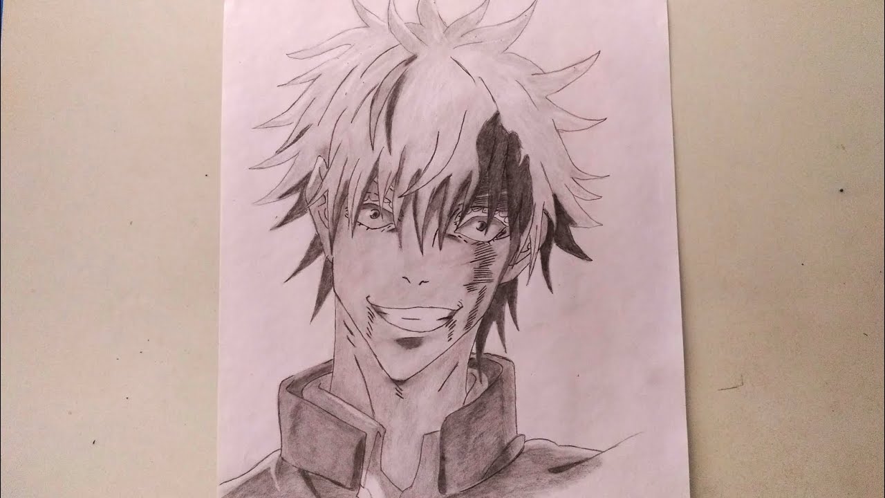 How to draw gojo satoru | How to draw gojo satoru step by step | How to ...