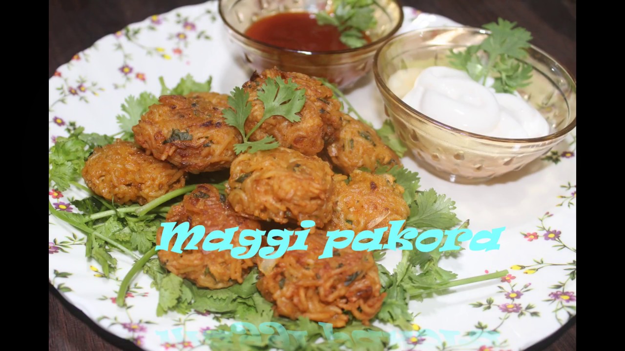 maggi pakora recipe - YouTube