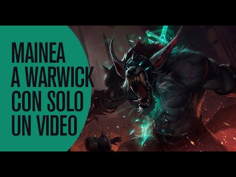 GUÍA AVANZADA de WARWICK (JG) | Aprende a Jugar Correctamente a Este ...
