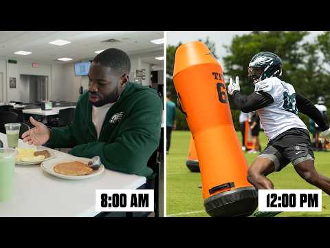 Day in the Life of NFL Player Moro Ojomo