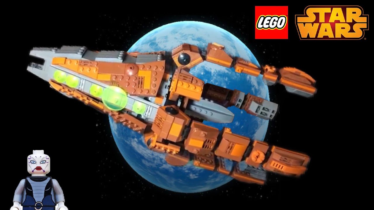 Trident-Class Assult Ship - Lego Star Wars MOC - YouTube