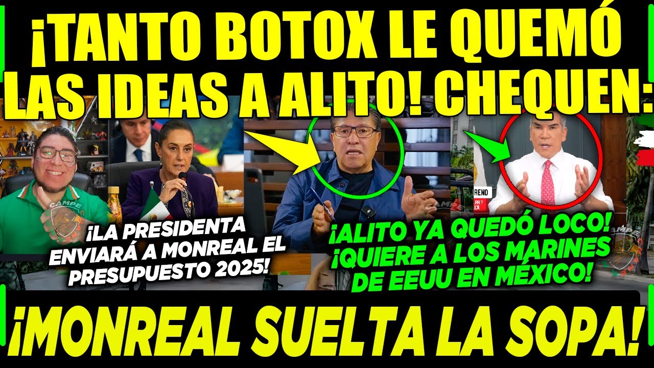 LUNES! EL BOTOX LE QUEMÓ LAS IDEAS A ALITO ¡CLAUDIA ENVIARÁ PRESUPUESTO ...