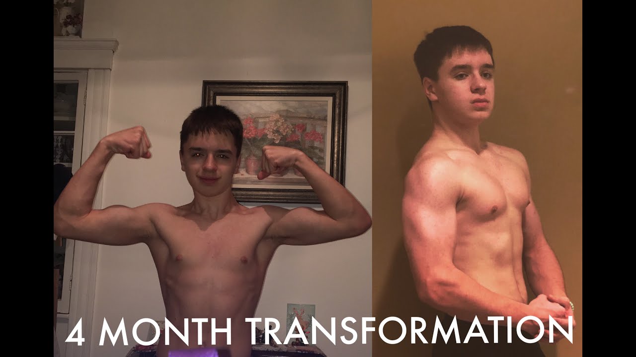 Four Month *INTENSE* Bulking Transformation (30+ Pounds Gained) - YouTube