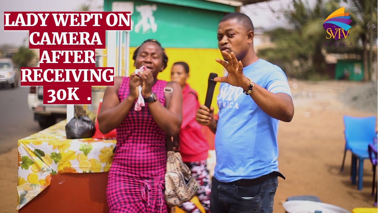 Nigerian Based In Ghana Who Sells Fried Yam Receives 30,000gh Through ...