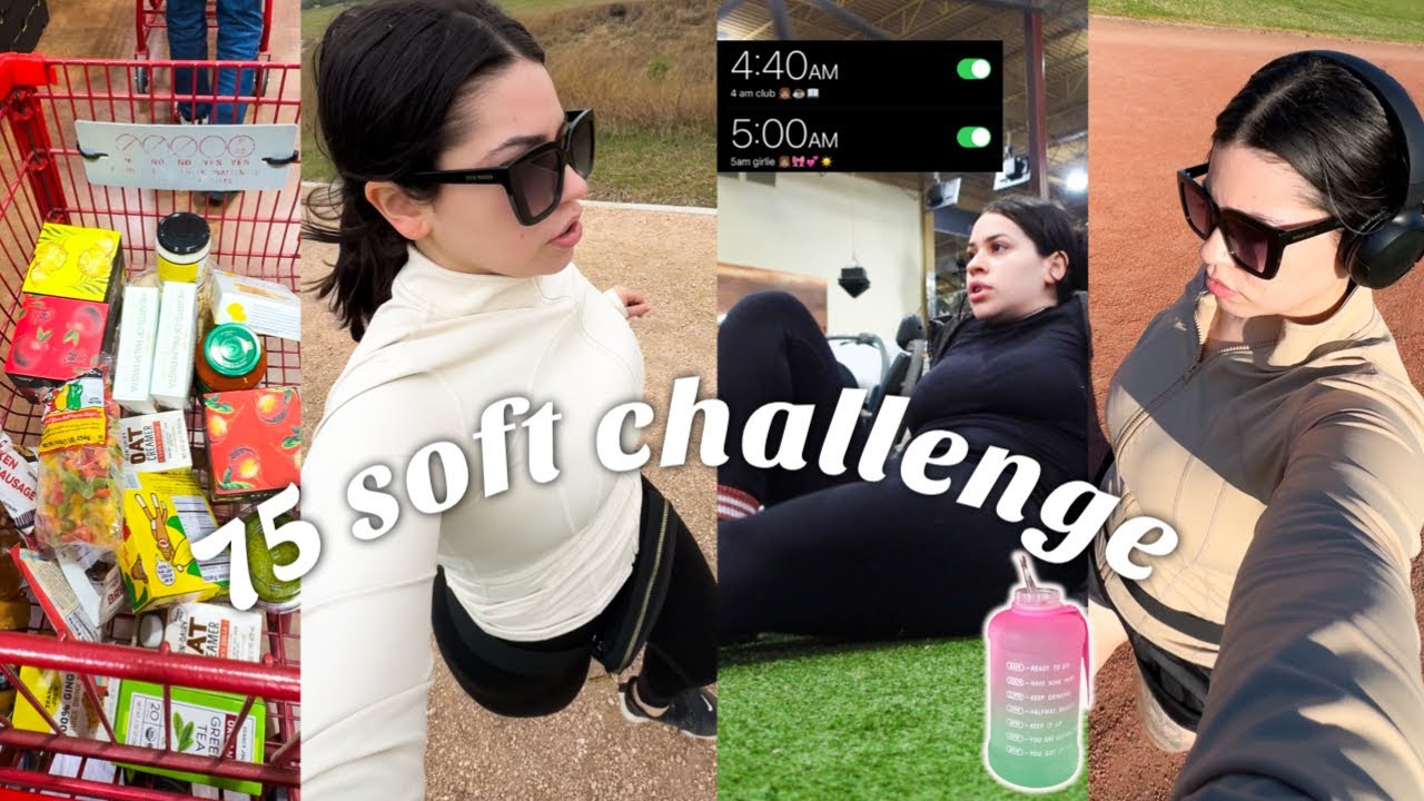 MY THIRD WEEK OF 75 SOFT CHALLENGE | 2 workouts a day, meal ideas ...