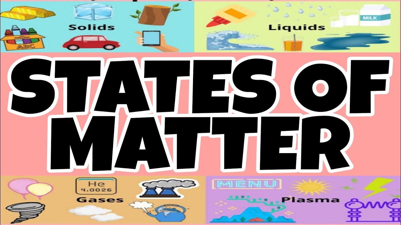 STATES OF MATTER | INFORMATIVE VIDEO | #CHEM1 | MICHIERO - YouTube