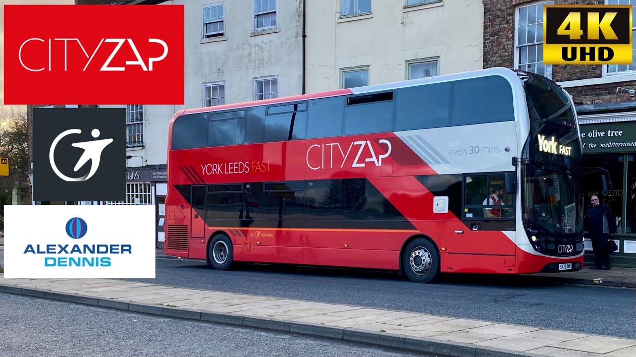 [Transdev: Cityzap York to Leeds] Alexander Dennis Enviro400MMC Sky ...