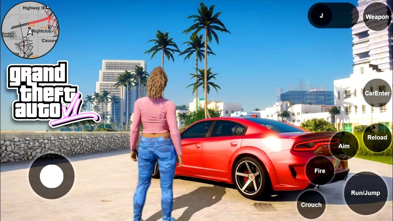 GTA 6 Fan Made Game for Android Download & Gameplay | Mobile Beta Test ...