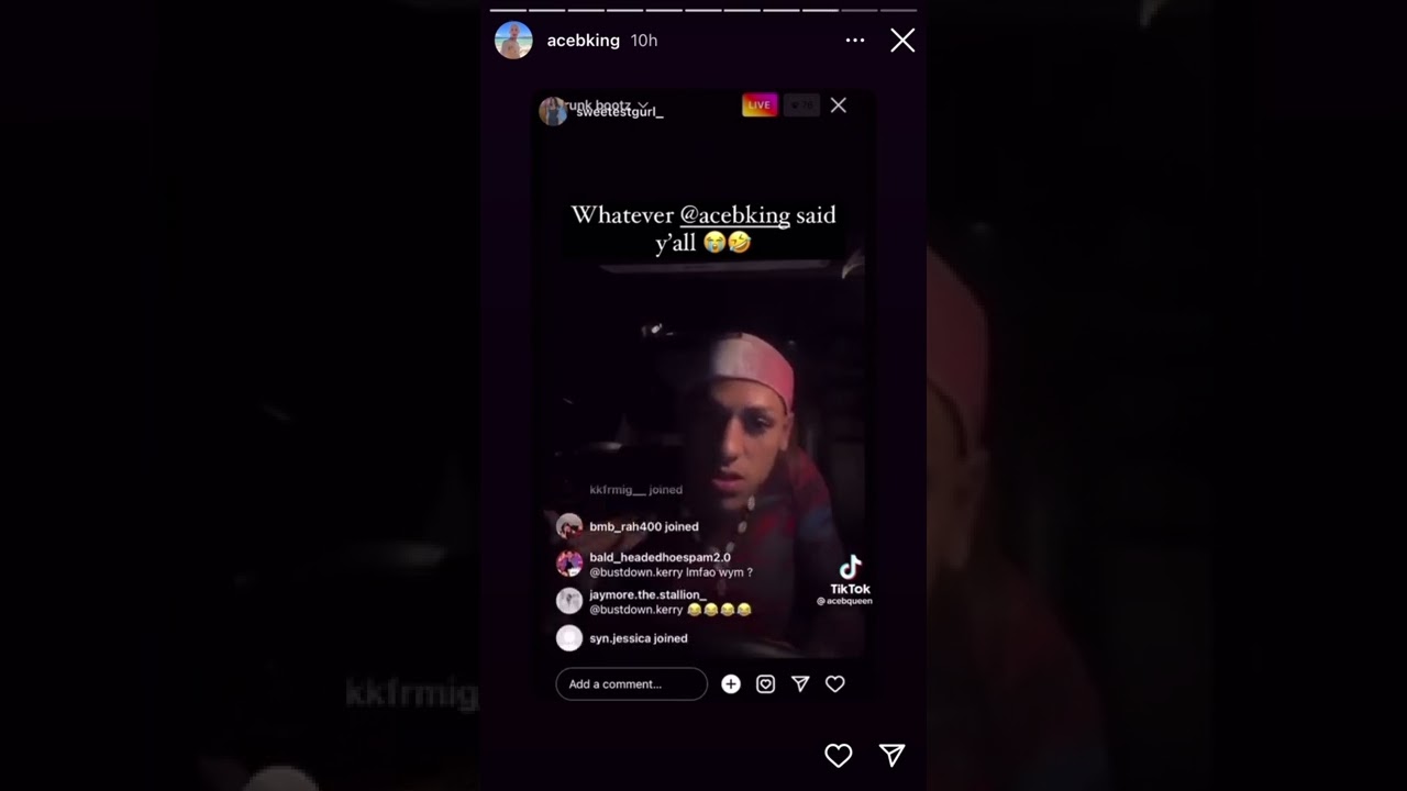 Ace & gio beef gets heated - YouTube