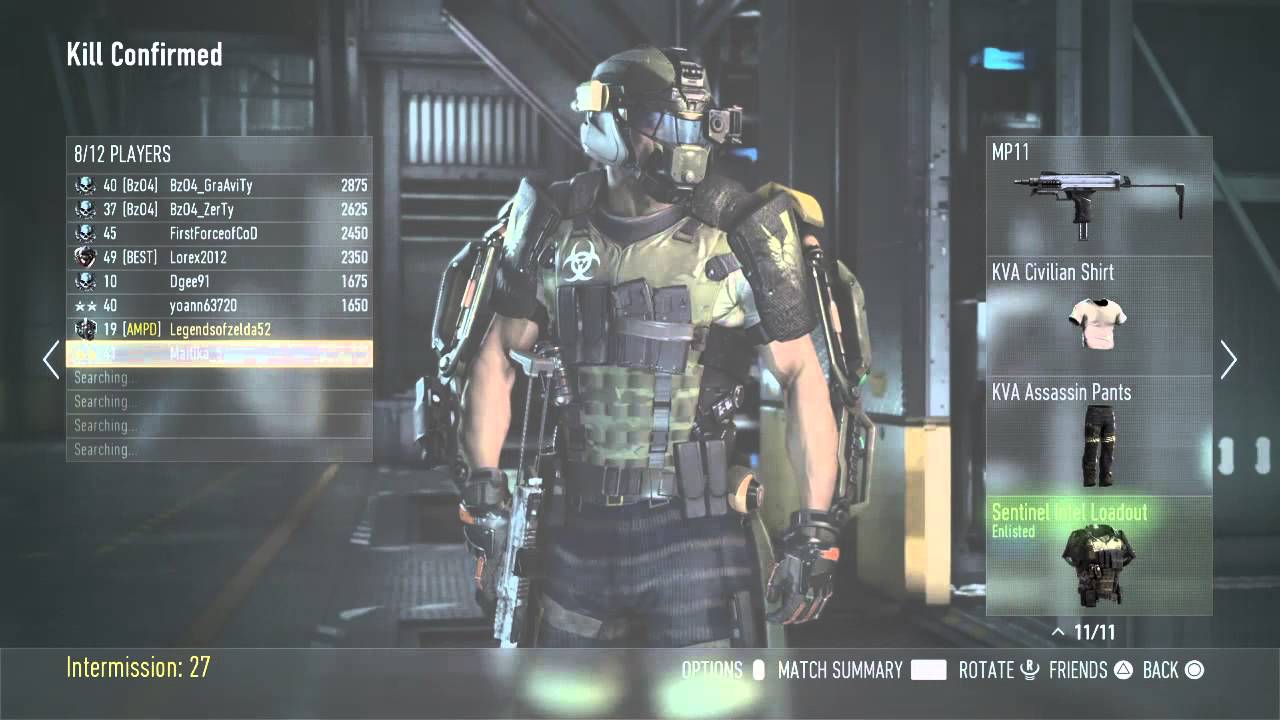 Call of Duty®: Advanced Warfare multiplayer gameplay - YouTube