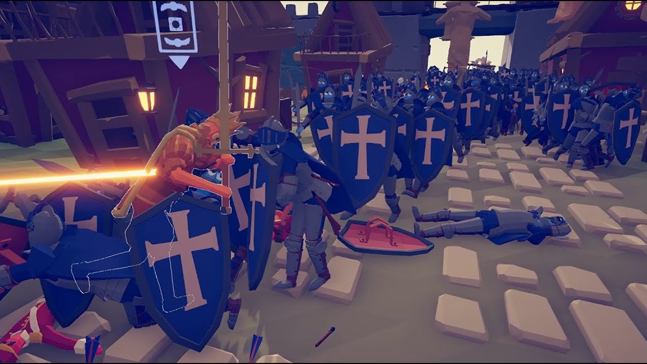 1 KING VS 100 KNIGHTS -Custom Battles (Totally Accurate Battle ...