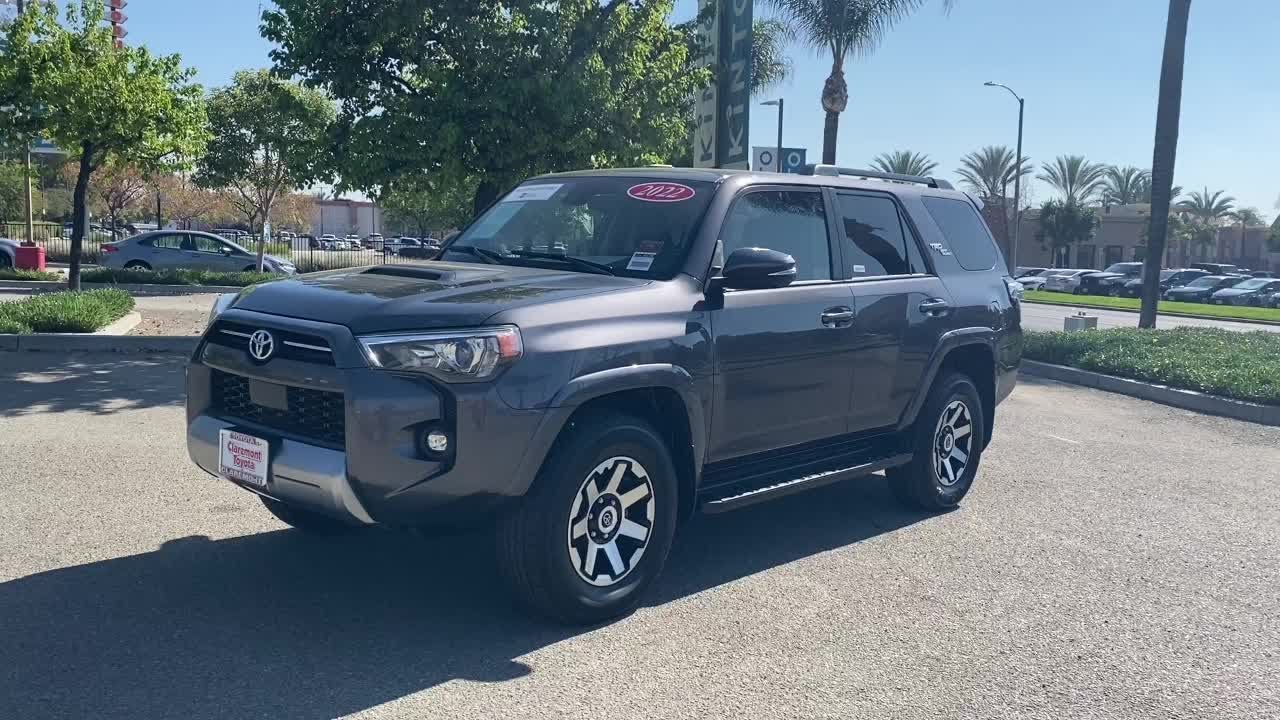 2022 TOYOTA 4RUNNER 4W TRD PRM CA - YouTube