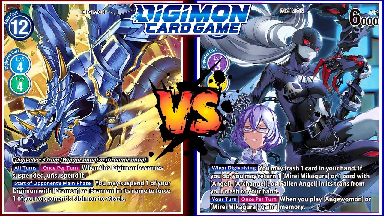 Examon vs Mastemon | Digimon TCG BT11 Tournament - YouTube