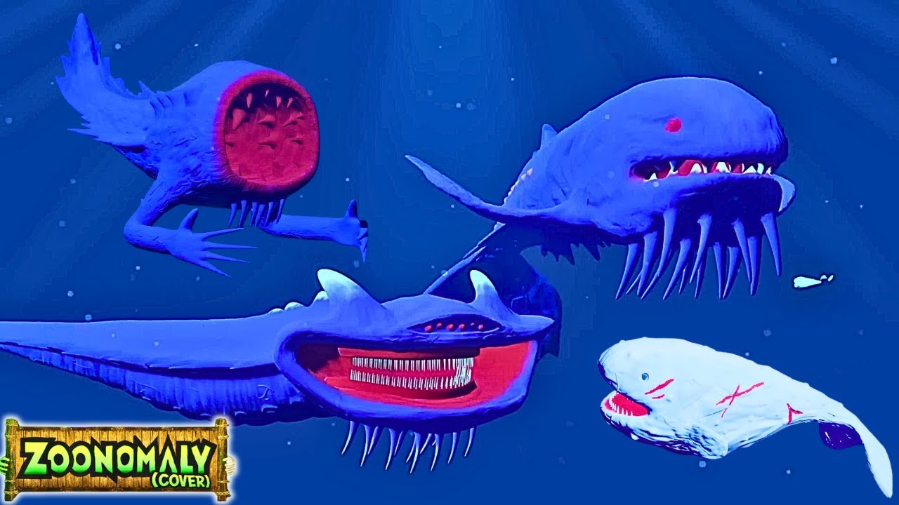 🌌 Space Sea Eater vs All Deep Sea Monsters – Cosmic Abyss Battle ...