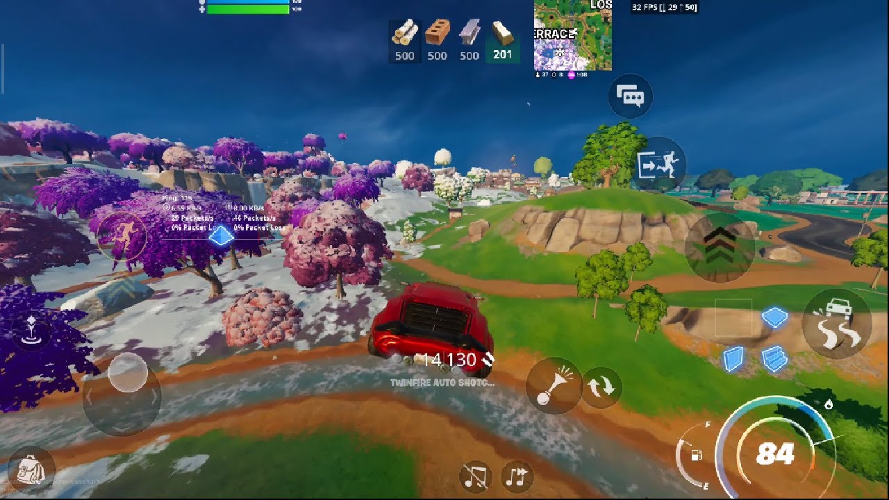 fortnite mobile low graphics gameplay - YouTube