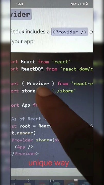 Redux In 1 Minute Part 8 React Redux Tutorial In Hindi Youtube