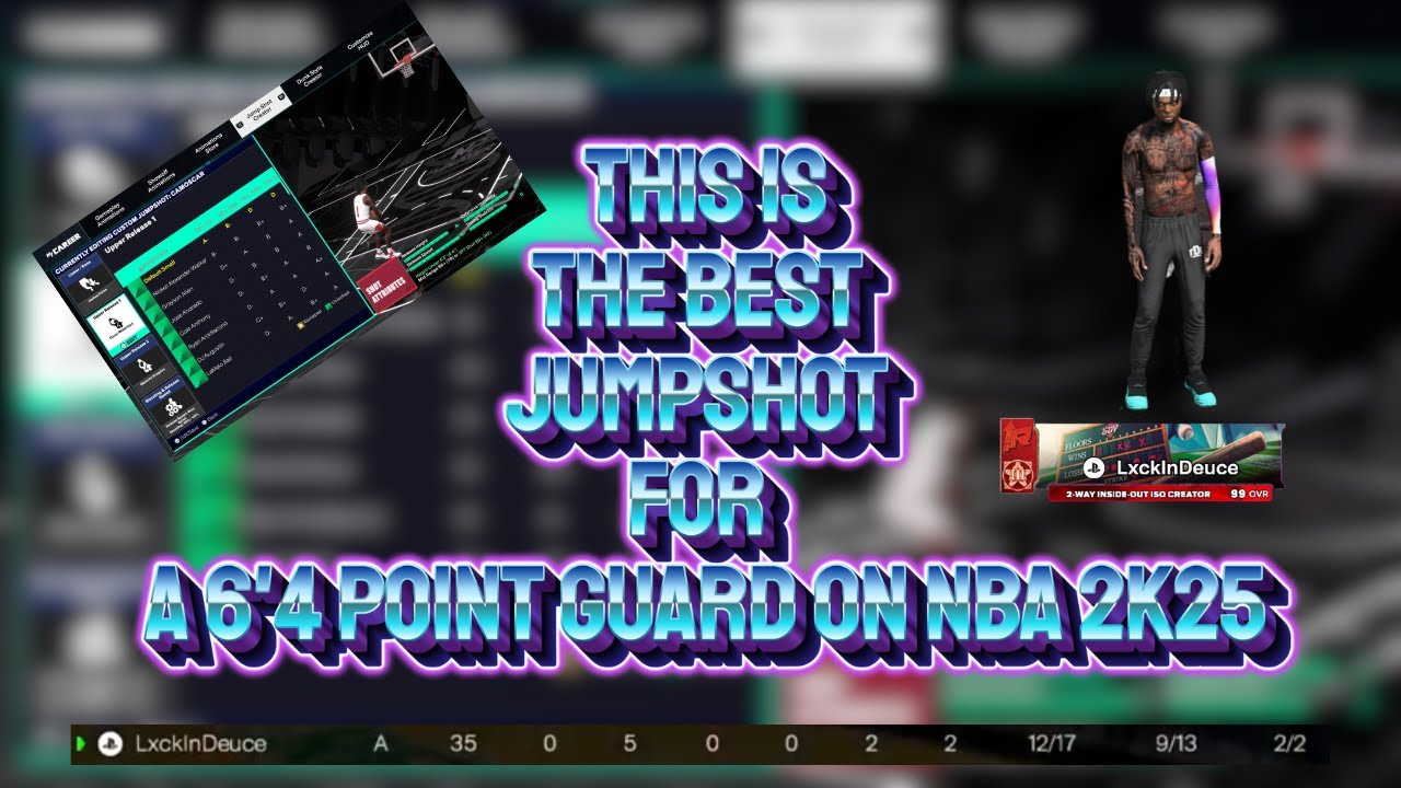 THIS IS THE BEST JUMPSHOT FOR A 6'4 GUARD IN NBA 2K25!!!!! - YouTube