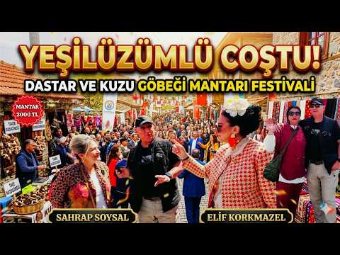 Festivalde Mantar Fiyatları Şok Etti! 🔥 Yeşilüzümlü Dastar ve Kuzu Göbeği Mantarı Festivali 2026