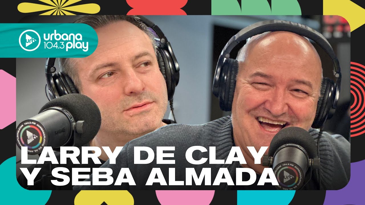 Humor de los 90, Showmatch y más: LARRY DE CLAY Y SEBA ALMADA #TodoPasa ...