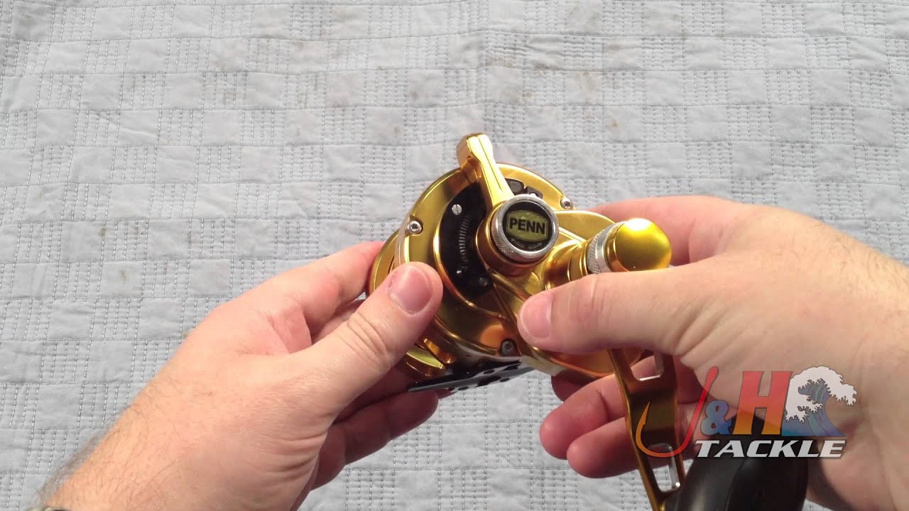 Penn Torque TRQ25NLD2 Lever Drag 2 Speed Reel | J&H Tackle - YouTube