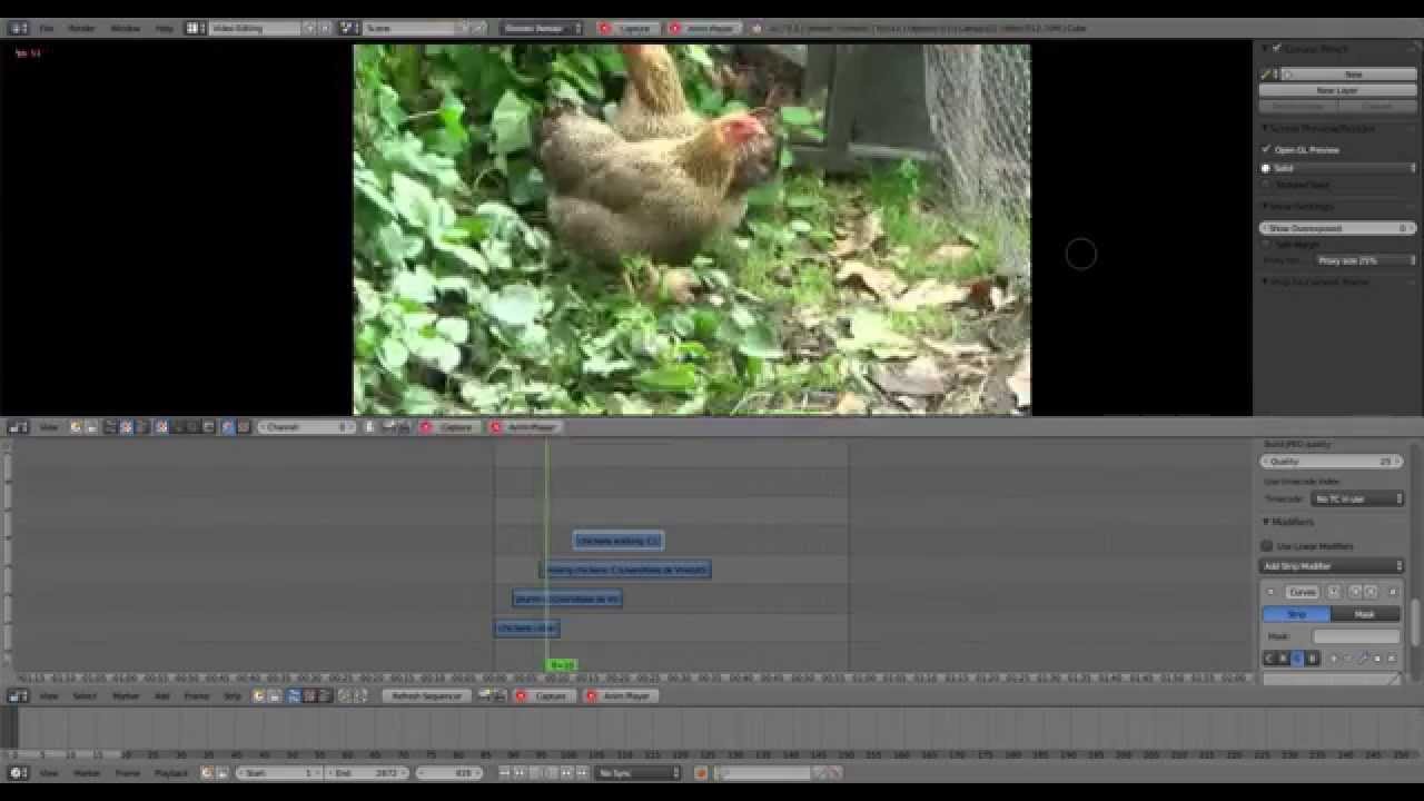 blender strip to current frame addon - YouTube
