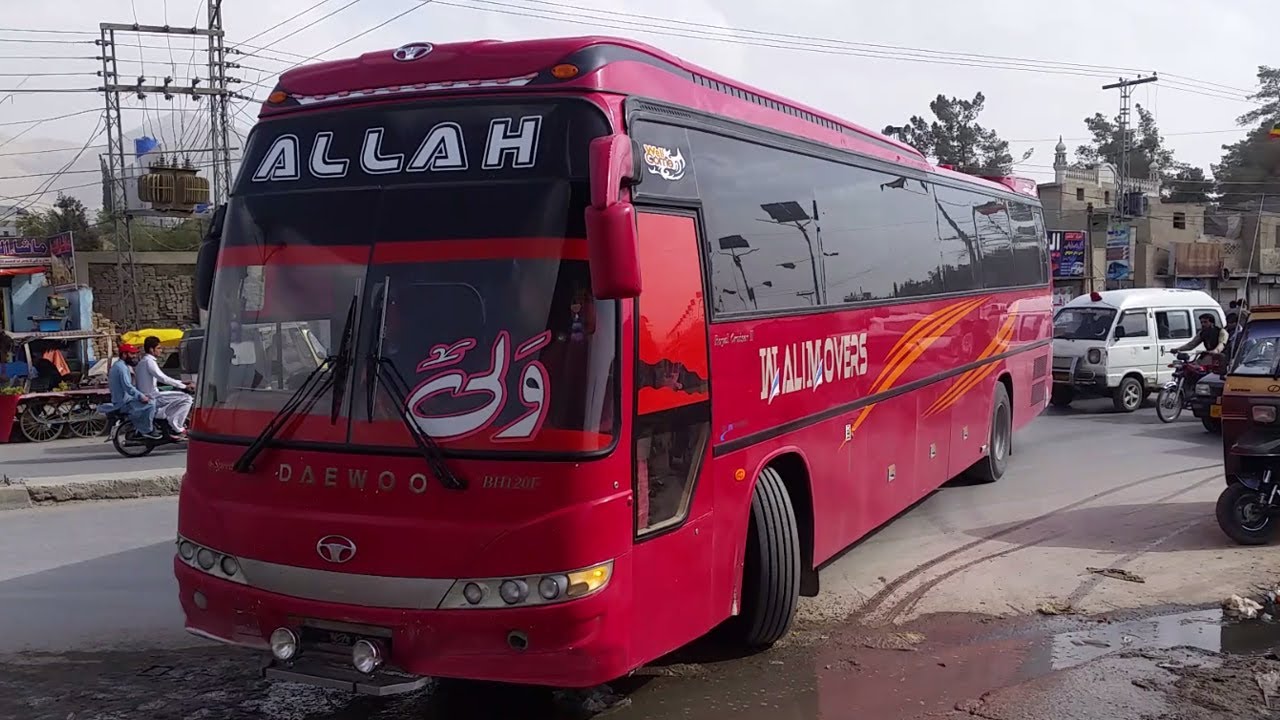 All Buses arrived at Quetta city from their routes | Daewoo Bus Service ...