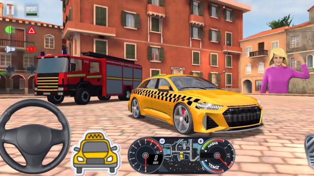 TAXİ SİM EVOLUTION ( TAKSİ OYUNU ) - YouTube