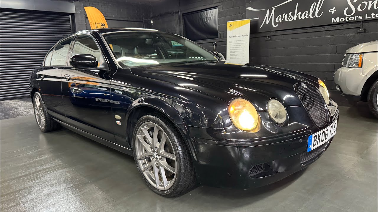 2006 Jaguar S-Type R 4.2 V8 400 Bhp - YouTube