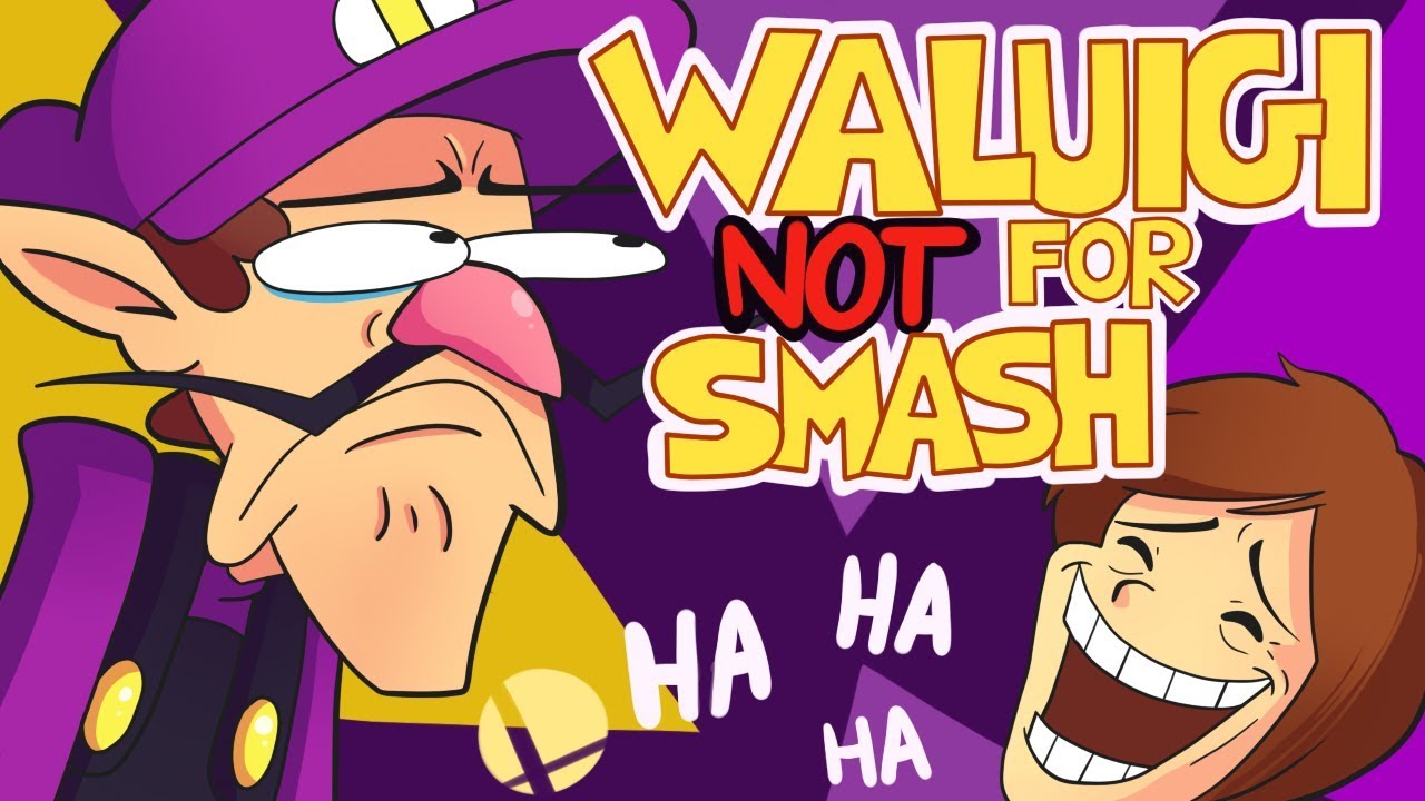 Waluigi NOT For Smash Animation - YouTube