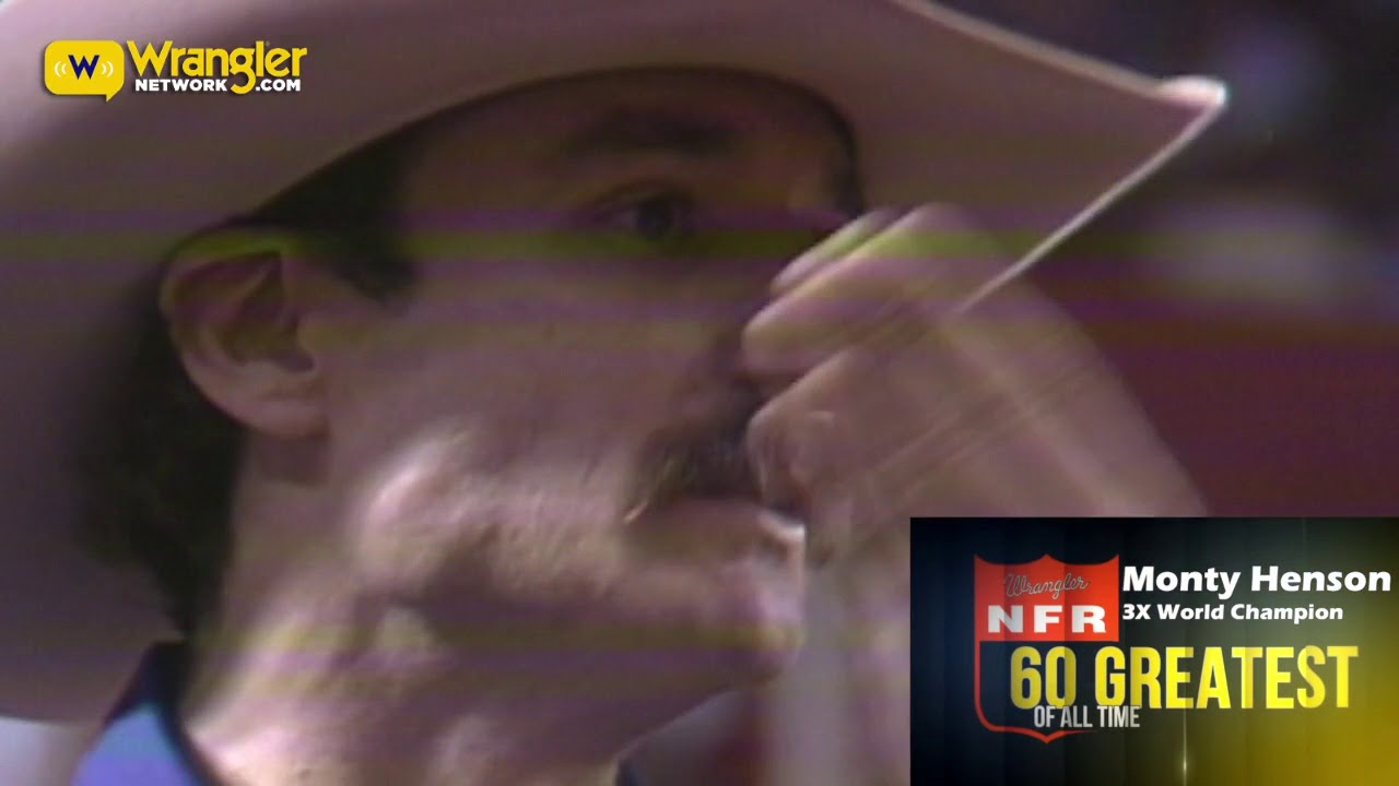 NFR 60 Greatest of All Time- Monty “Hawkeye” Henson Day 23 - YouTube