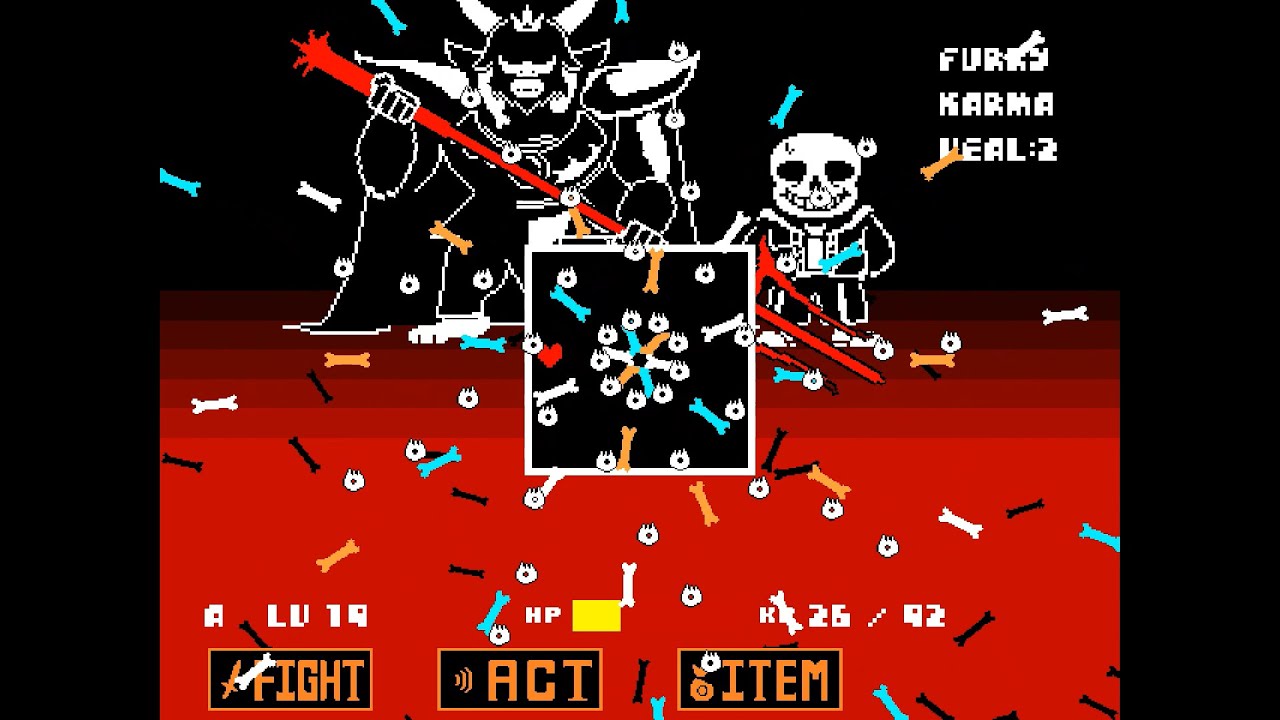 Undertale FALSE RESET Asgore and Sans Phase 1-2 (COMPLETED) - YouTube