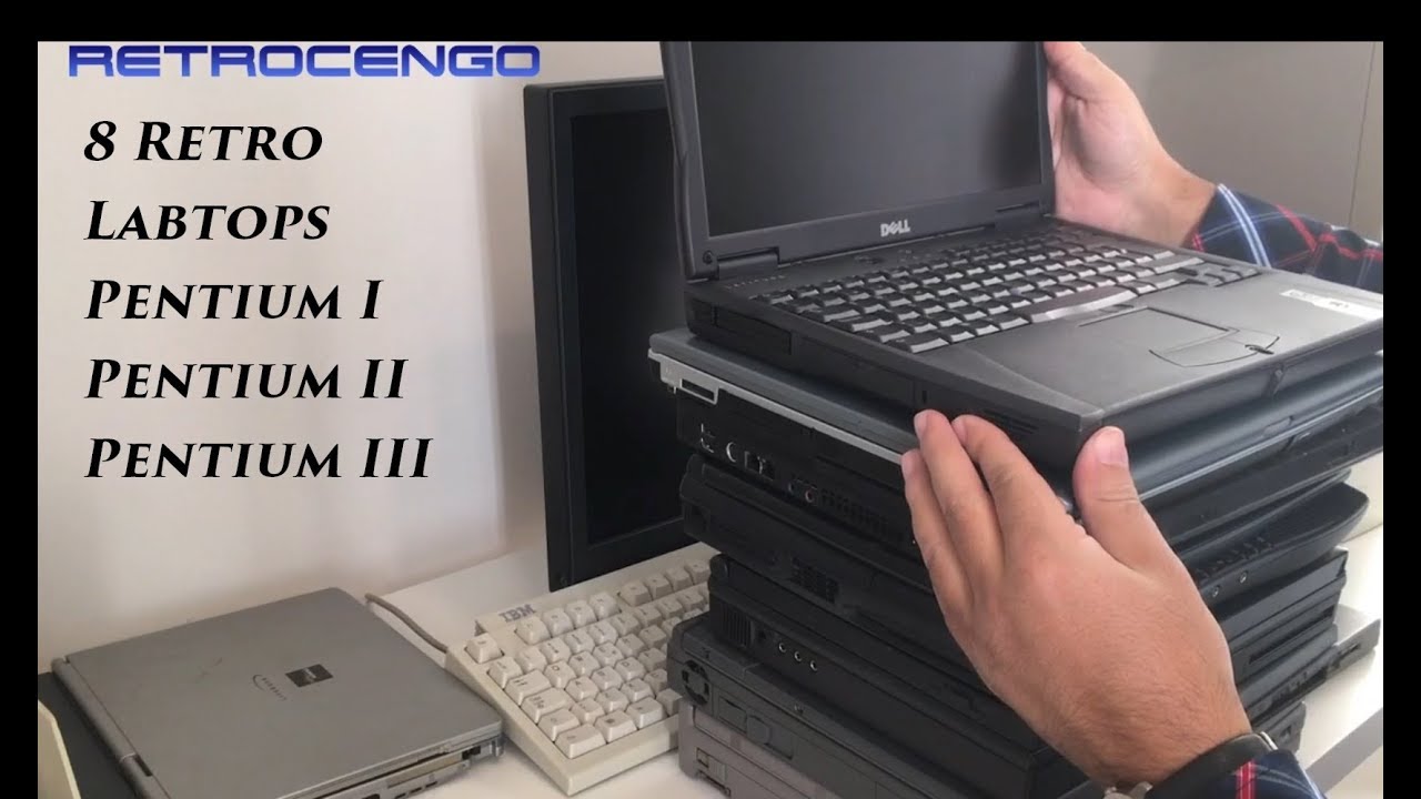 Retro computers for DOS & Win98 gaming 8 Laptop pc Dell IBM Toshiba ...