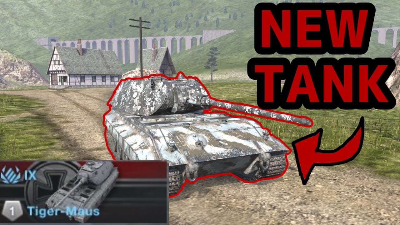 FOUND TIGER-MAUS NEW TANK IN BATTLE!🤯 - YouTube