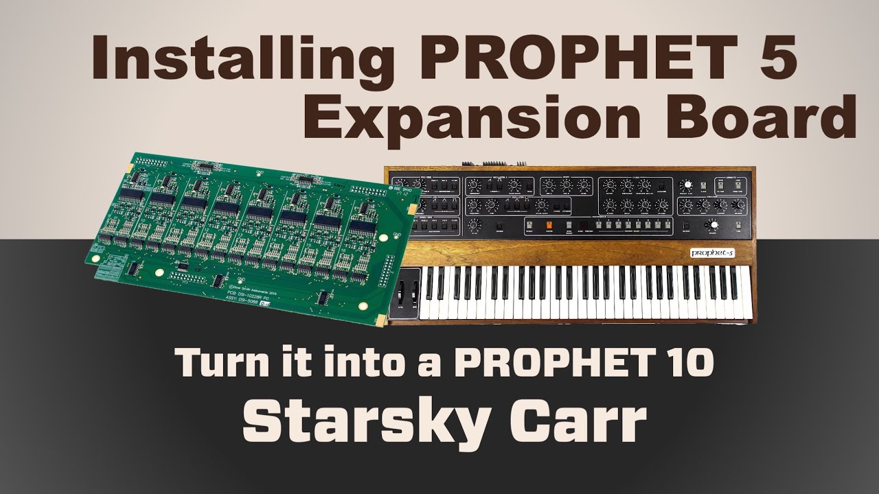 What's inside a Prophet 5? // PROPHET 5 to PROPHET 10 conversion - YouTube