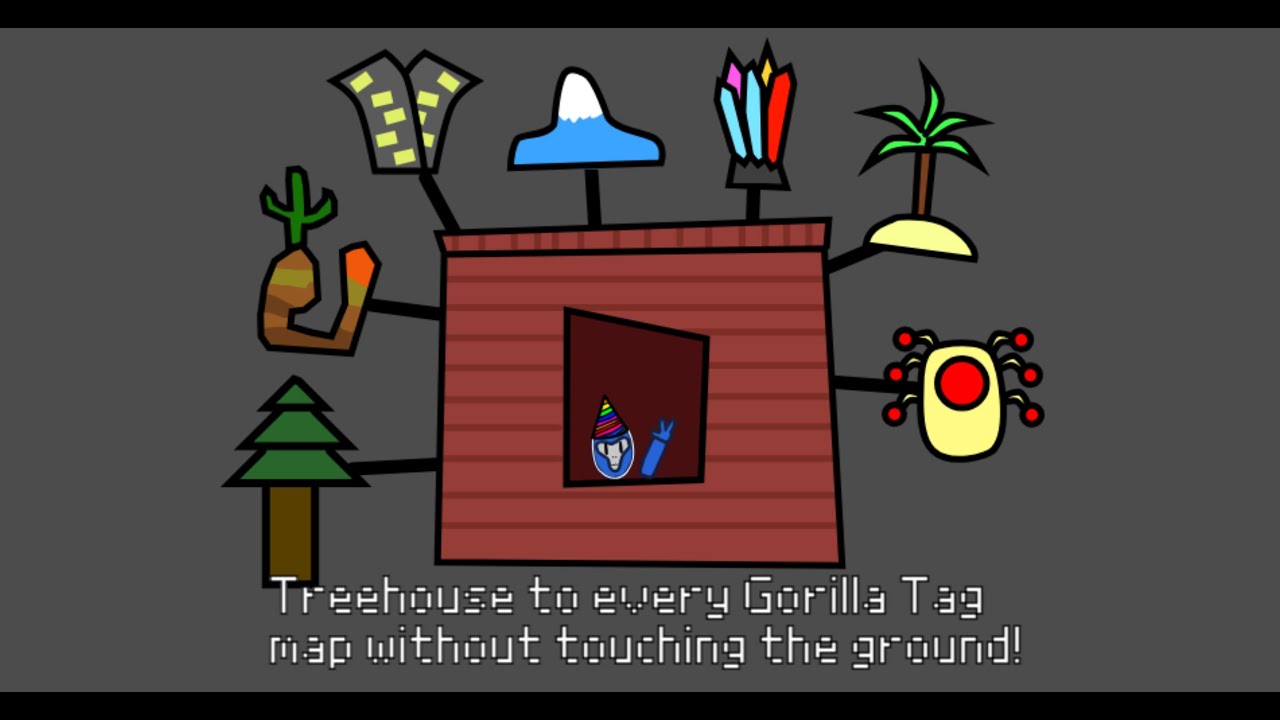 Going from Treehouse to Every Map in Gorilla Tag! (without touching the ...