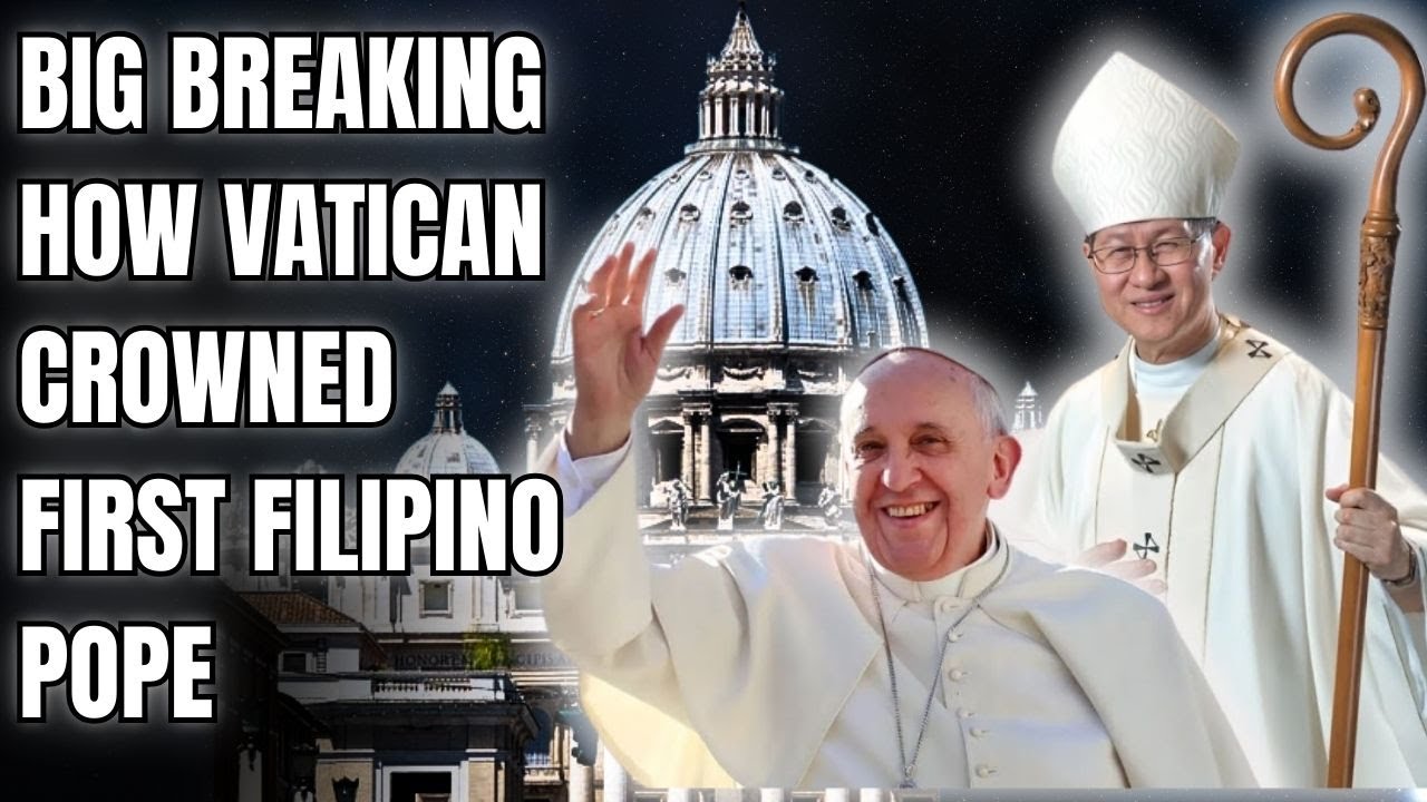Big Breaking: How the Vatican Crowned the First Filipino Pope! - YouTube