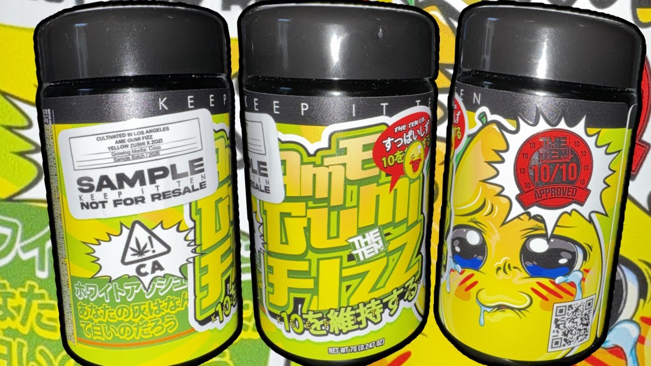 The Ten Co | Brand New “AME GUMI FIZZ” (Yellow Zushi x Zozi) - YouTube