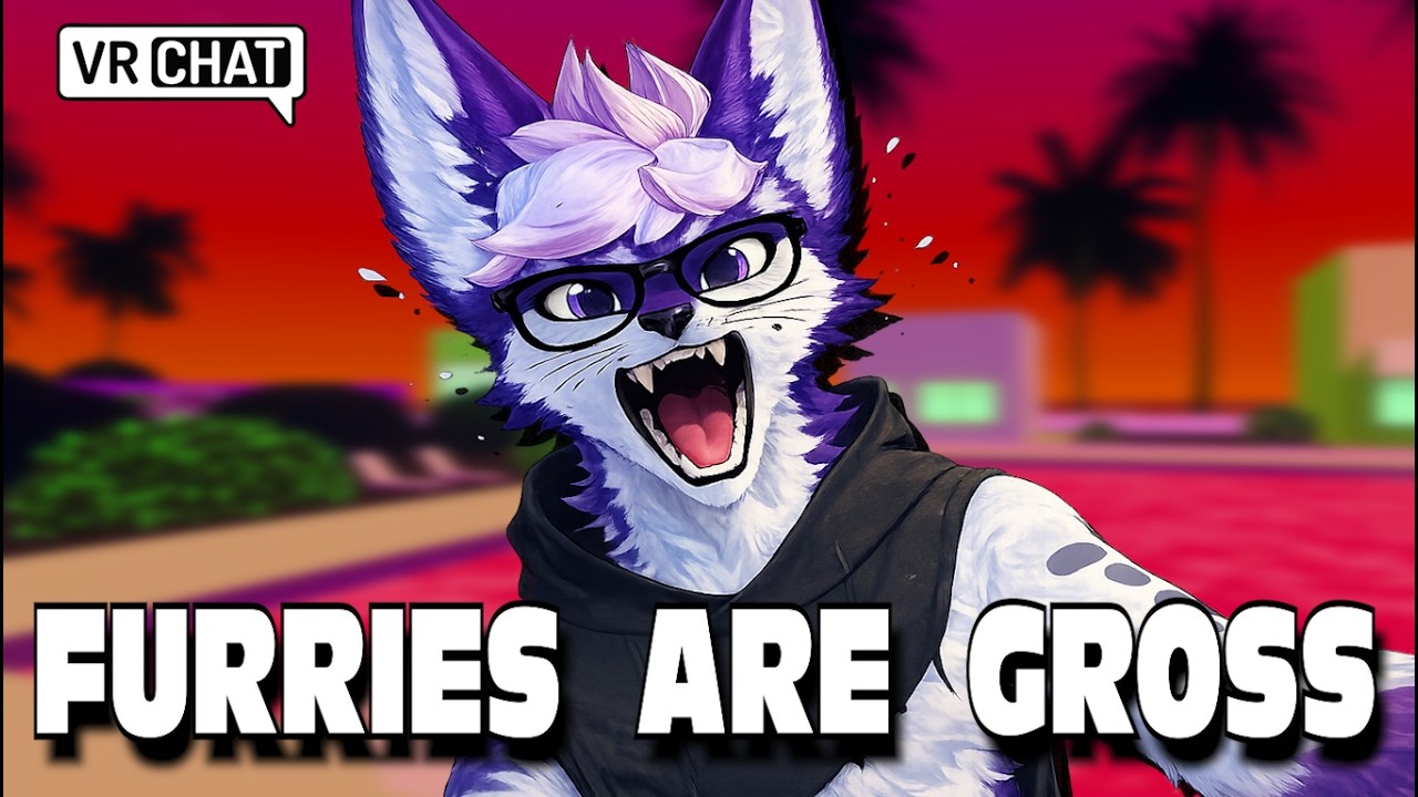 Furry tries to beat me up in VRChat - YouTube