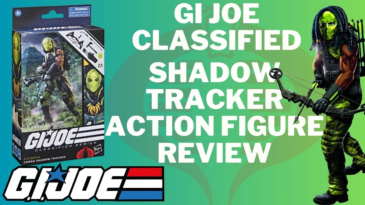 GI JOE CLASSIFIED SHADOW TRACKER ACTION FIGURE REVIEW A PREDATOR HOMAGE ...