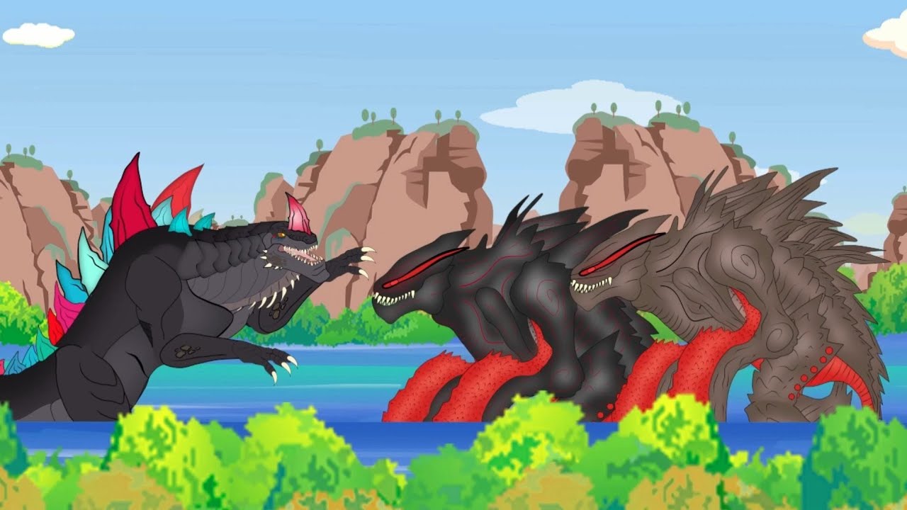 BEHEMOTH VS MUTO PRIME VS GODZILLA | EPIC BATTLE - YouTube