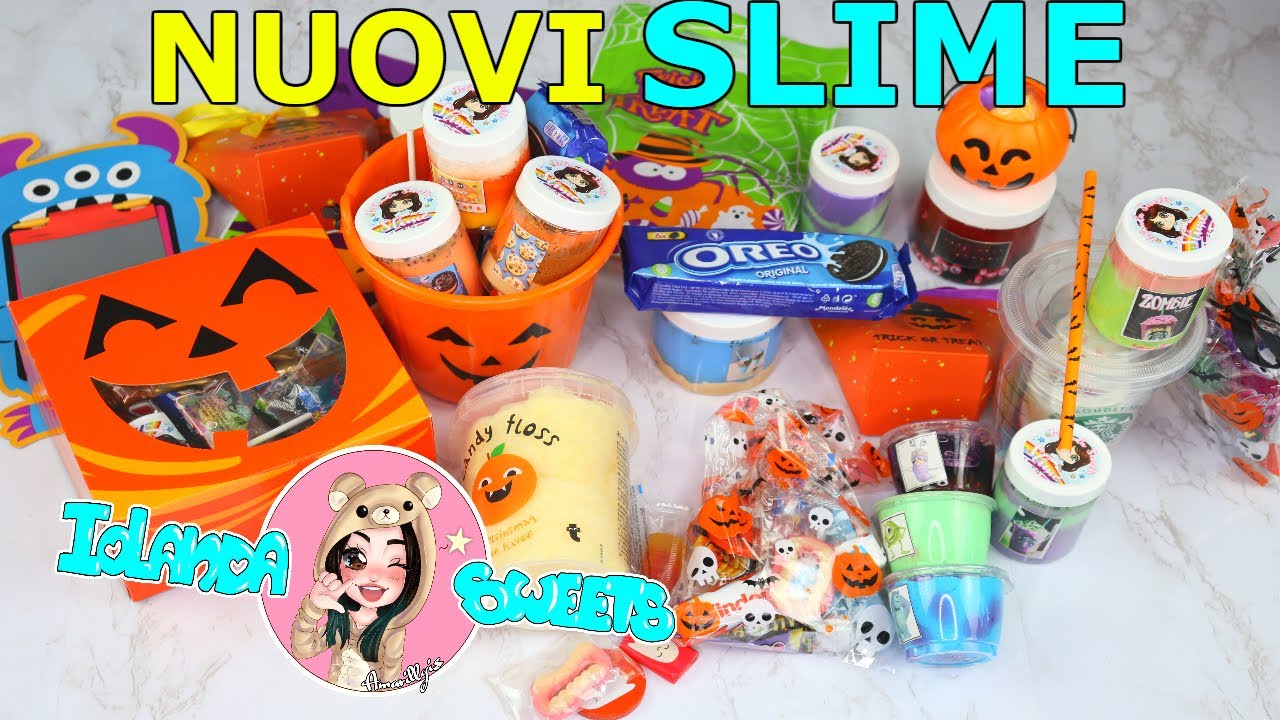 NUOVI SLIME di IOLANDA SWEETS HALLOWEEN 2020! (STARBUCKS,MCDONALDS ...